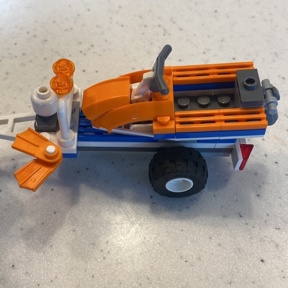 Lego | Toys | Lego City 7737 Coast Guard 4wd Jet Scooter | Poshmark